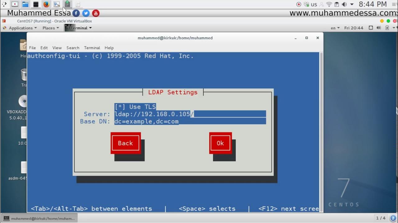 8 RHCE7 Configuring External Authentication and Authorization - YouTube