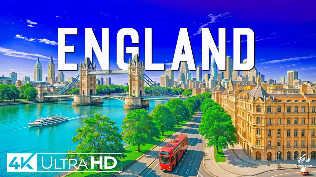 England 4K UHD - Iconic Landmarks and Timeless Charm with Soothing ...