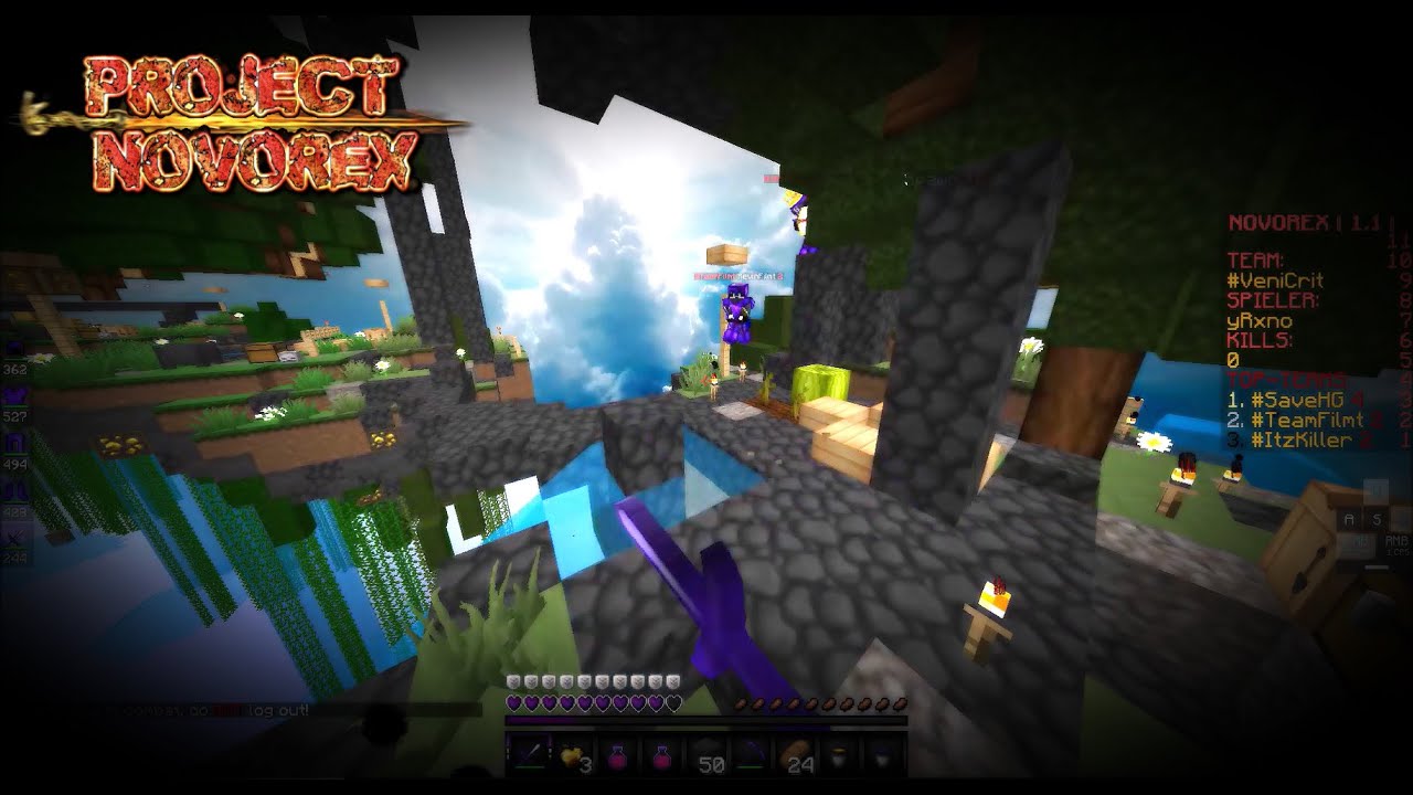 PROJECT NOVOREX | PROJECT 1 | SKYBLOCK PVP - YouTube