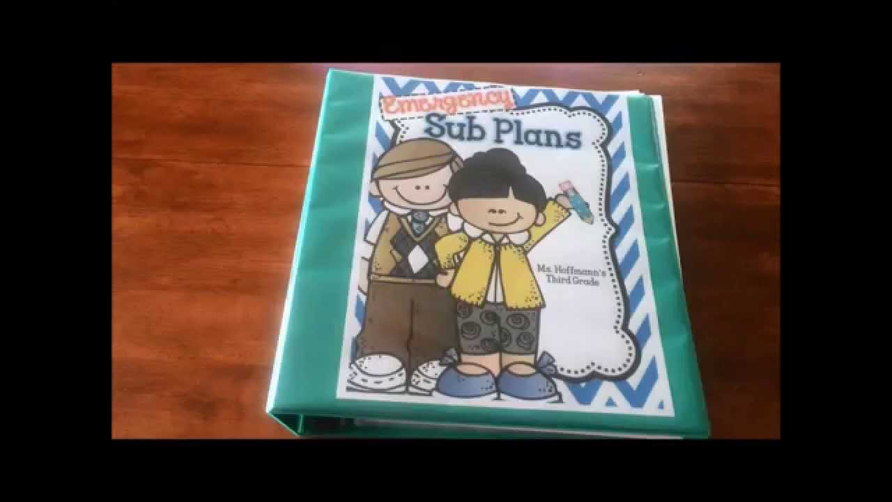 Reusable and Editable Sub Plans for Grades 2, 3, and 4! - YouTube