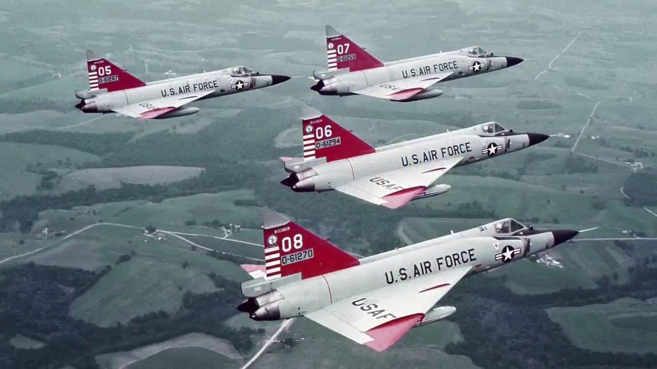 The Deuces Wild: Wisconsin Air National Guard's F-102 precision flying ...