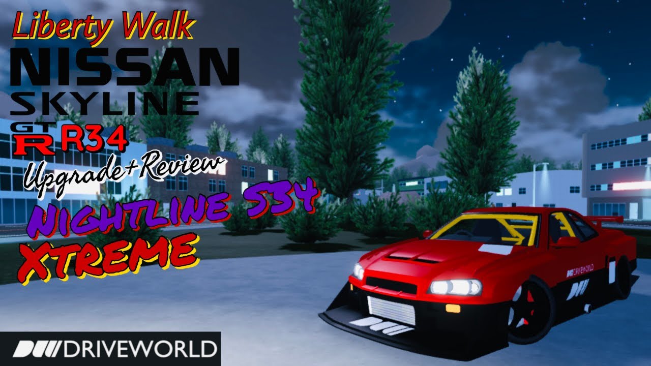 Liberty Walk Nissan Skyline GTR R34 (Nightline S34 Xtreme) Upgrade ...