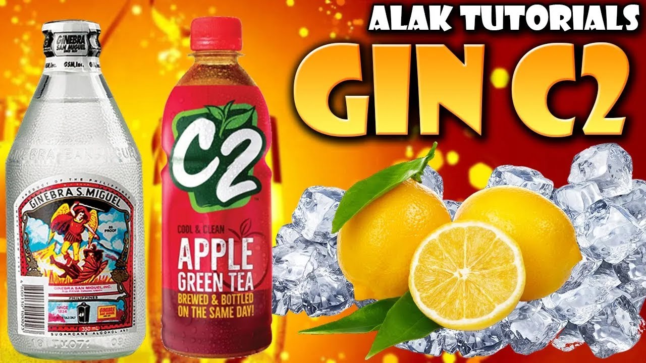 GIN C2 MIX JUICY LEMON C2 MIX! Pinoy Cocktail | Alak Tutorials 191 ...