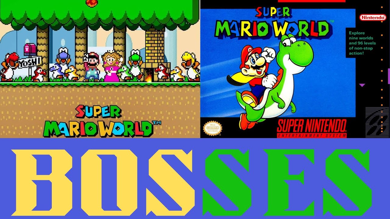 Super Mario World Bosses Snes - YouTube