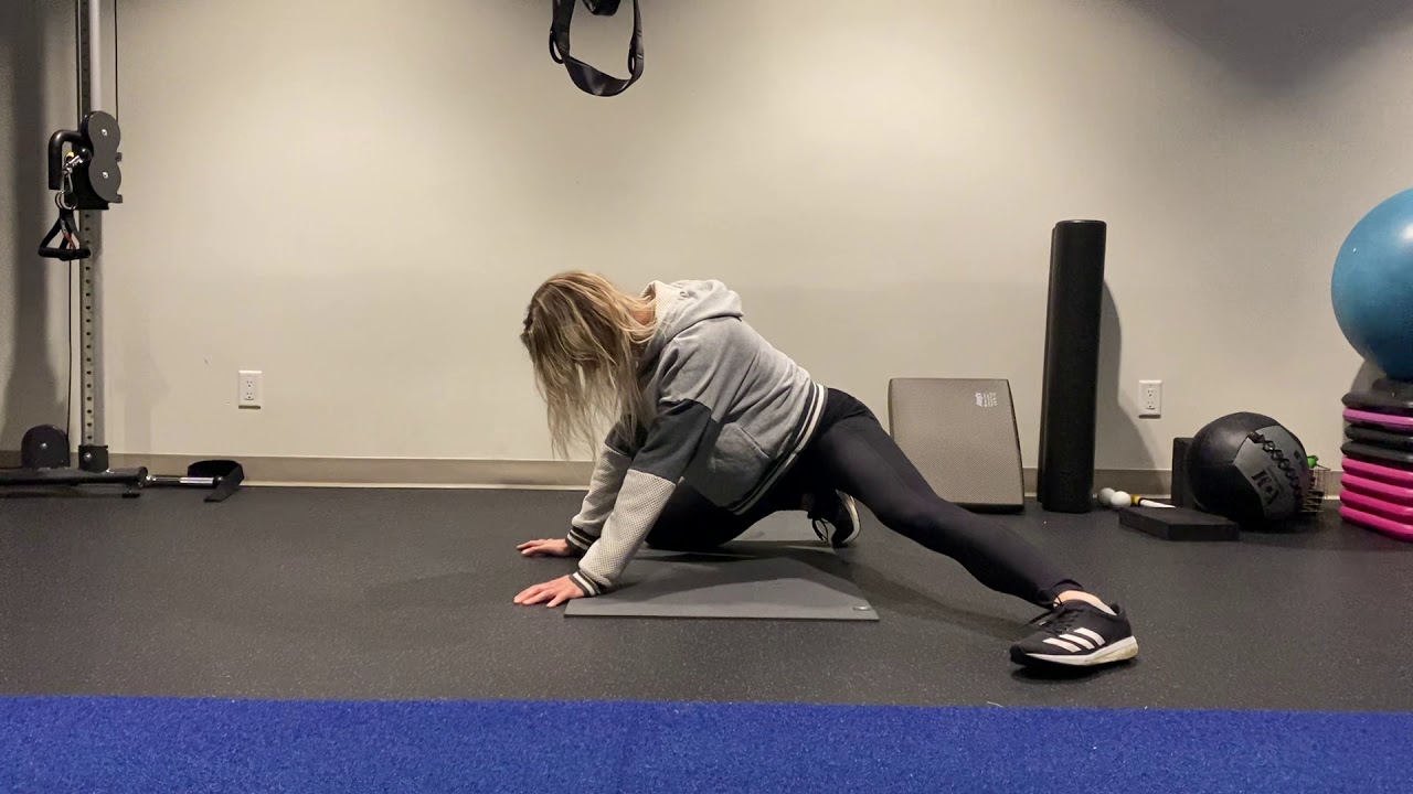 Cossack Stretch - YouTube