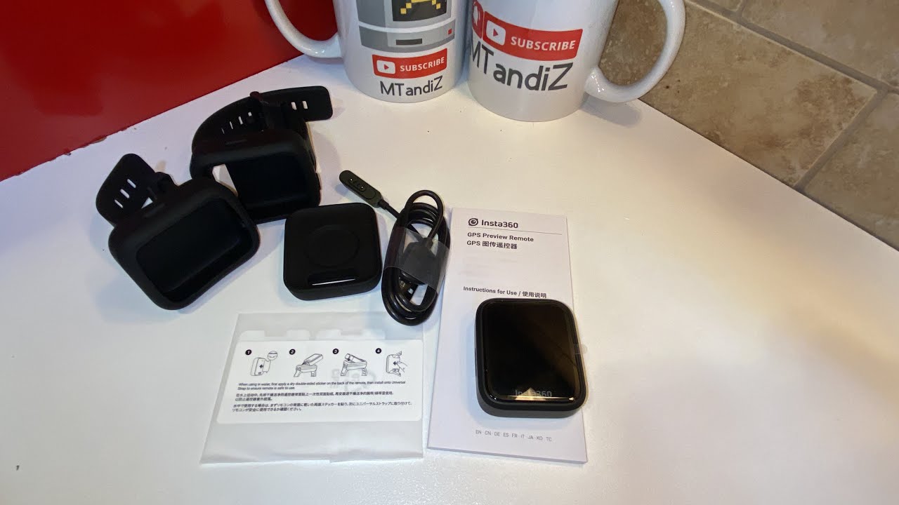 UnBoXing Close Up Look at @ Insta360 GPS Preview Remote Control ...