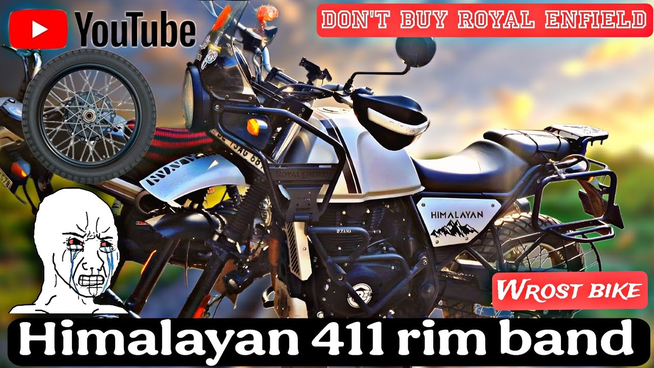 Rim Band Alert! Essential Tips for Every Royal Enfield Himalayan Owner ...