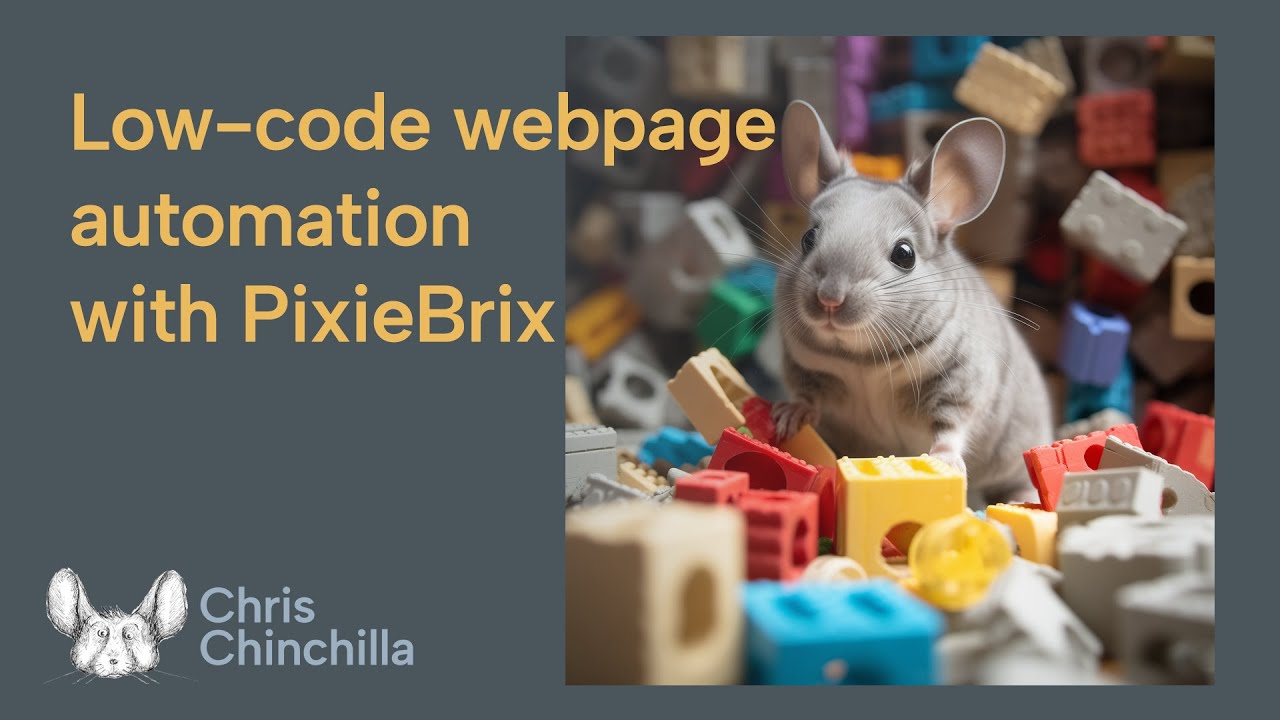 How to manipulate web page text with PixieBrix and AI - YouTube