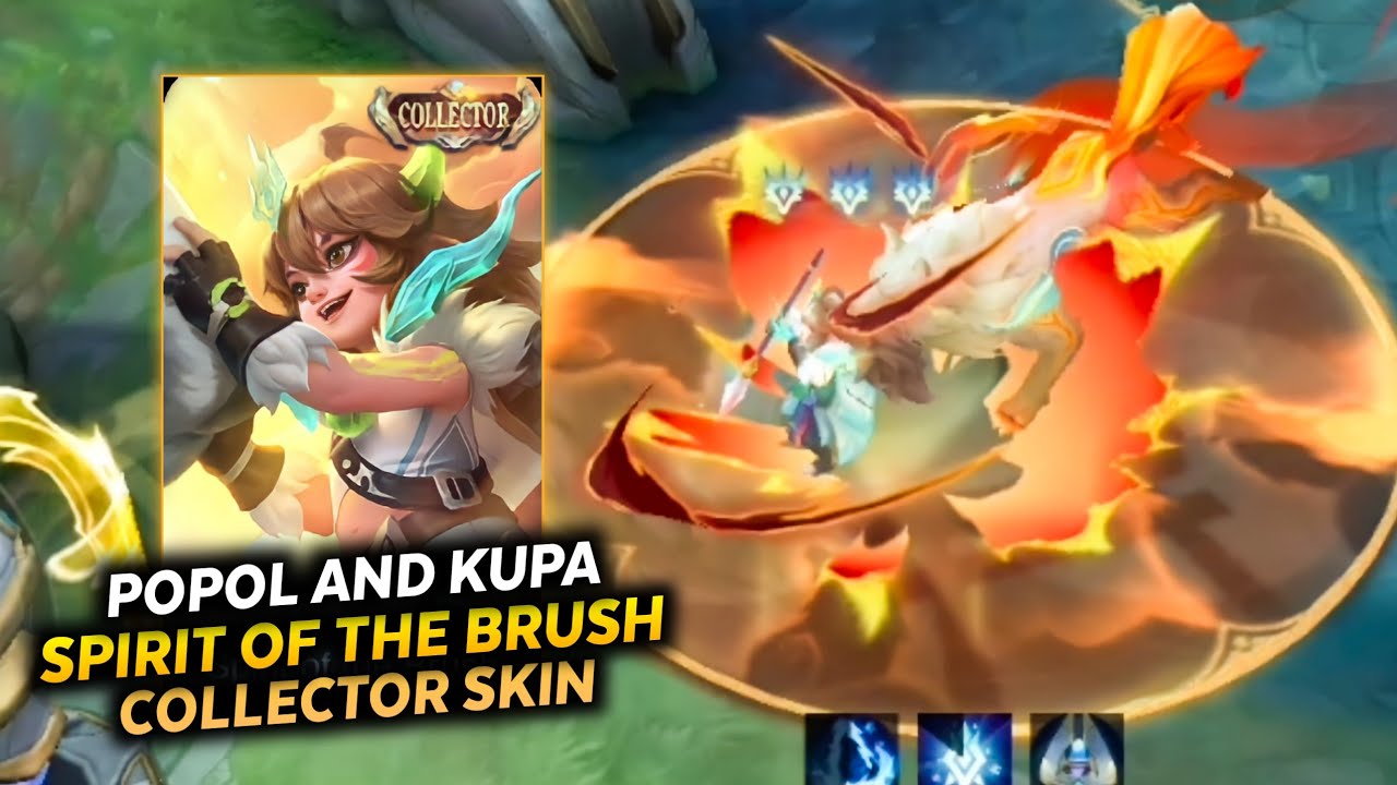 New Popol and Kupa Collector Skin "Spirit of the Brush" Spotlight - YouTube