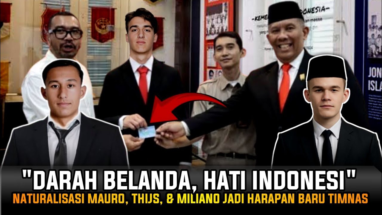 "Naturalisasi Trio Diaspora Jadi Trending! Publik Belanda Tak Percaya, Indonesia Bangga!" - YouTube