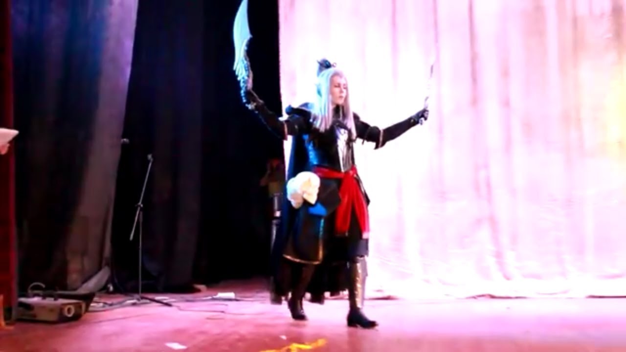 Warhammer Dark Elf Cosplay with Reasonable Armor (CosplayRush19) - YouTube