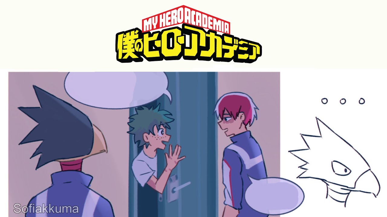 Midoriya and Todoroki Hang Out - My Hero Academia Comic Dub - YouTube
