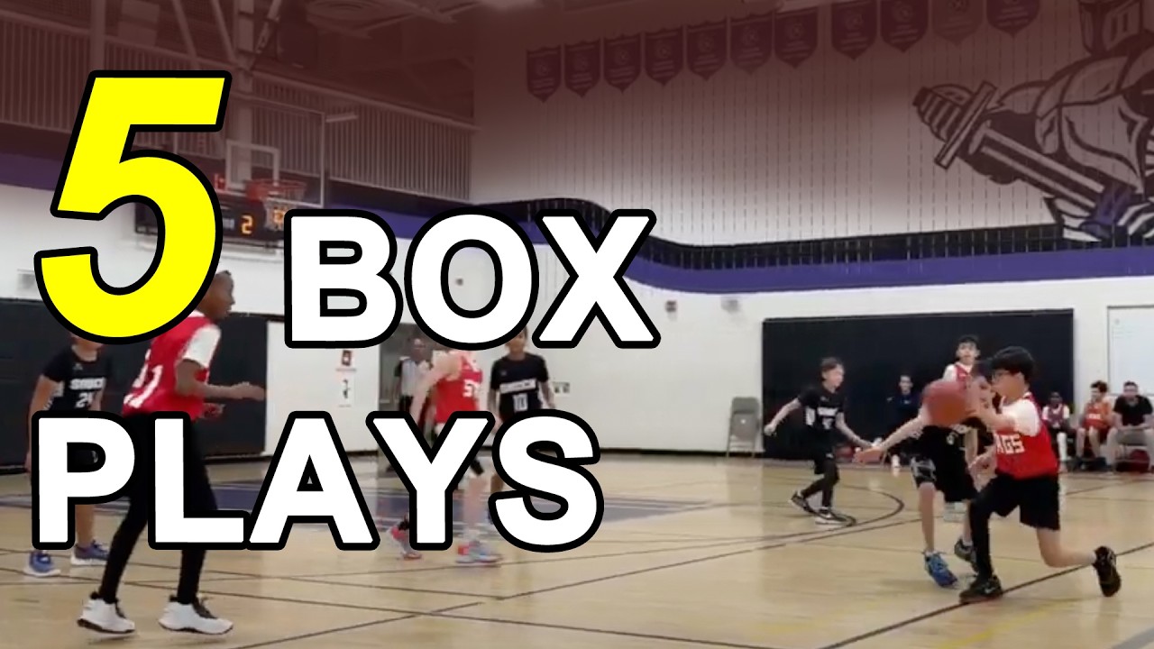 5 EASY Box Basketball Offense Plays - YouTube