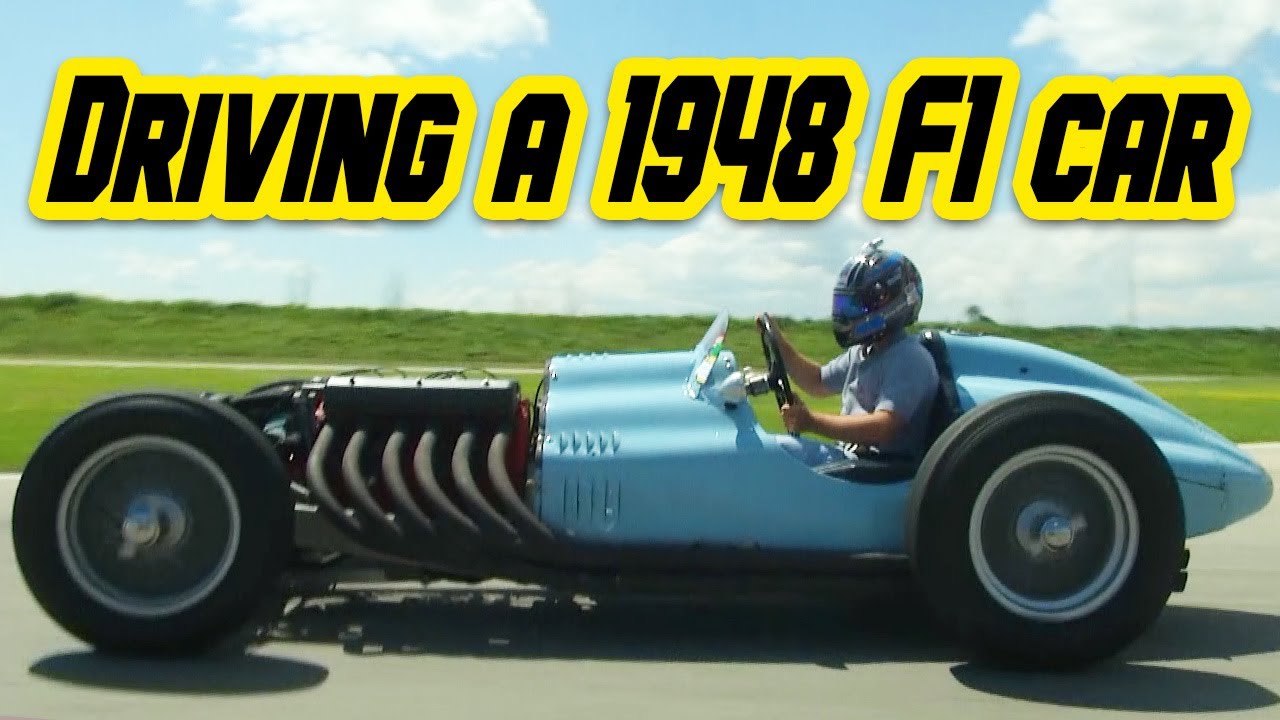 THIS is what F1 cars were like in 1948? Talbot-Lago T26C - YouTube