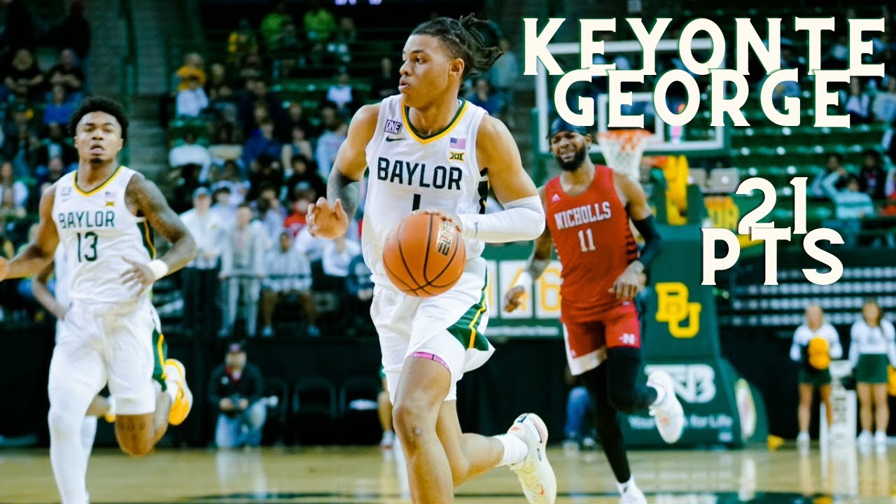 Keyonte George Highlights vs Nicholls | 21 Points - YouTube