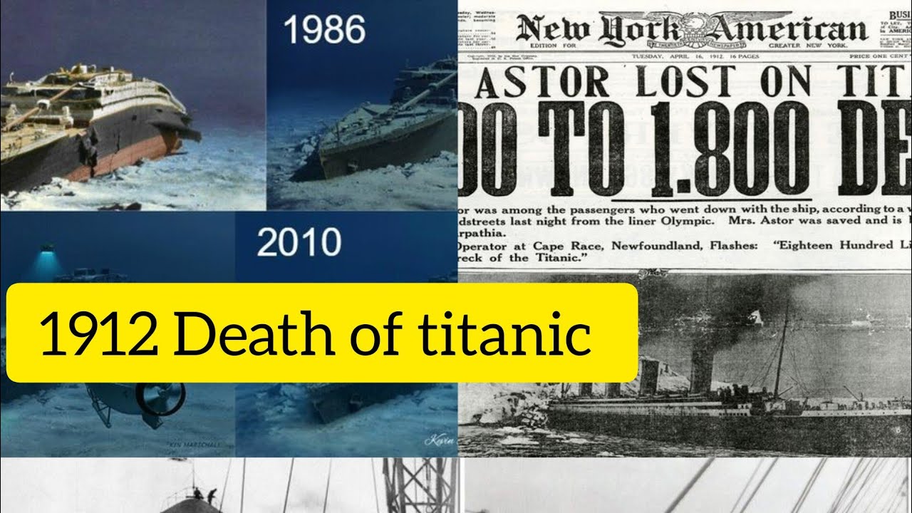 1912 Death Of titanic Footage #viral 1912 Death Of Titanic Footage # ...