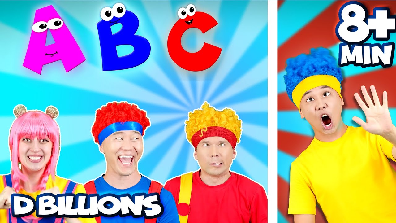 Letters, Notes & Number 5! + MORE D Billions Kids Songs - YouTube