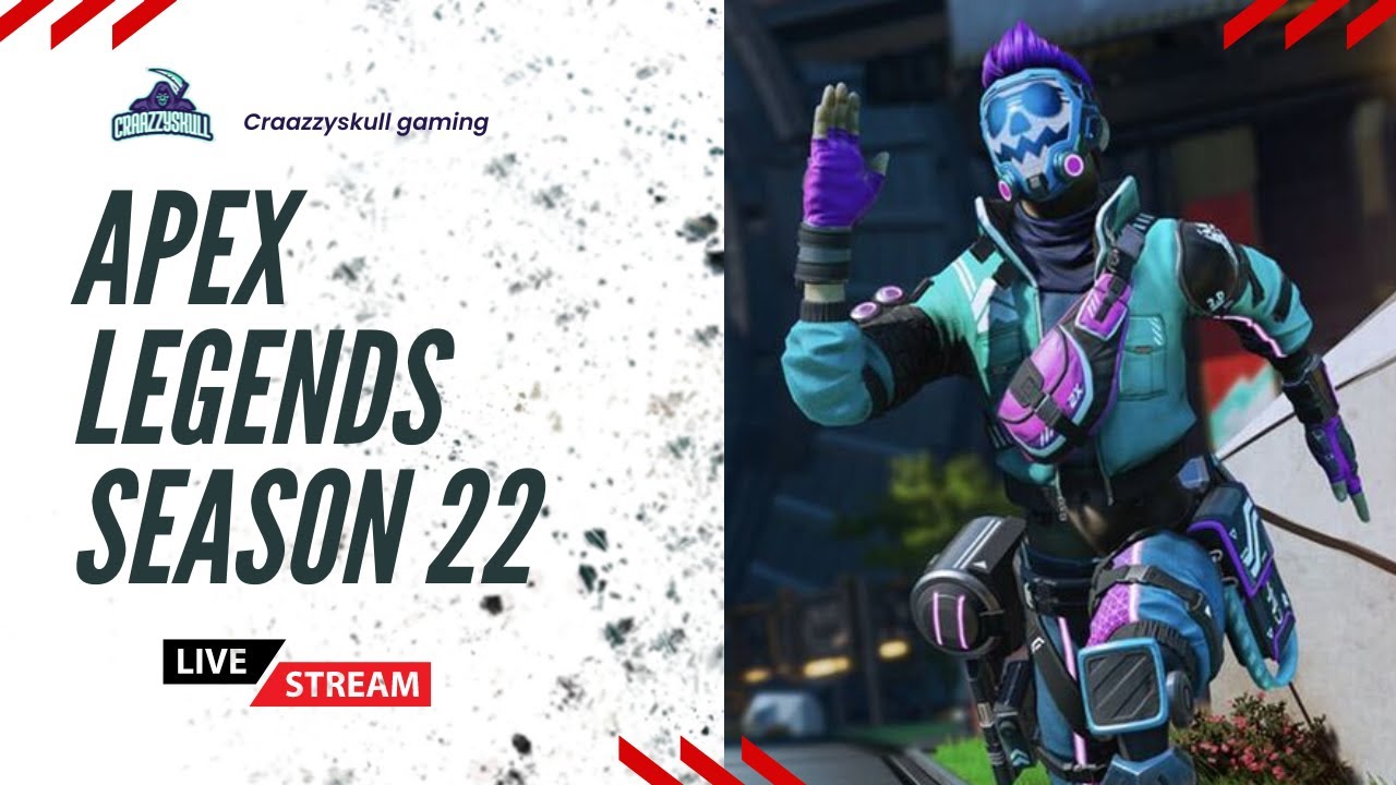 Apex legends Season 22 Shockwave livestream! #apexlegendslive #newmap ...
