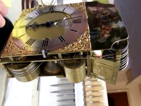 Musical Bracket clock, Stephen Rimbault. Speelwerkklok van Stephan ...