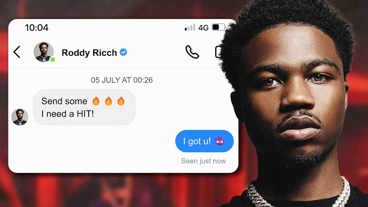 how i produced roddy ricch's new single! - YouTube
