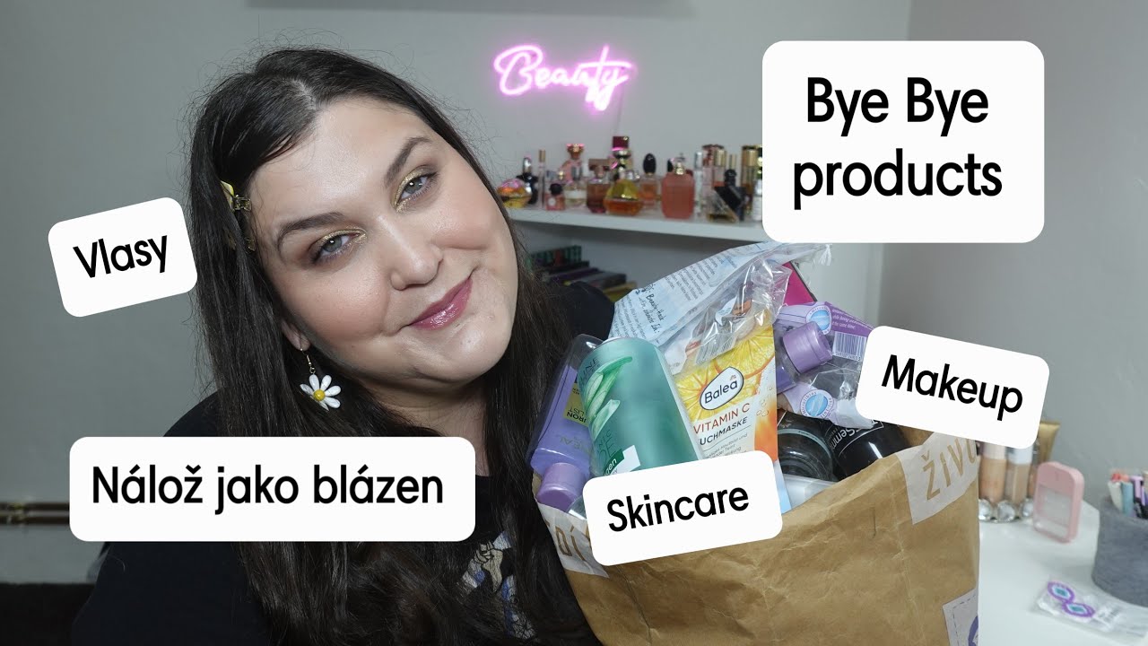 Bye Bye products vol.11 // Vlasy , Skincare , Makeup - YouTube