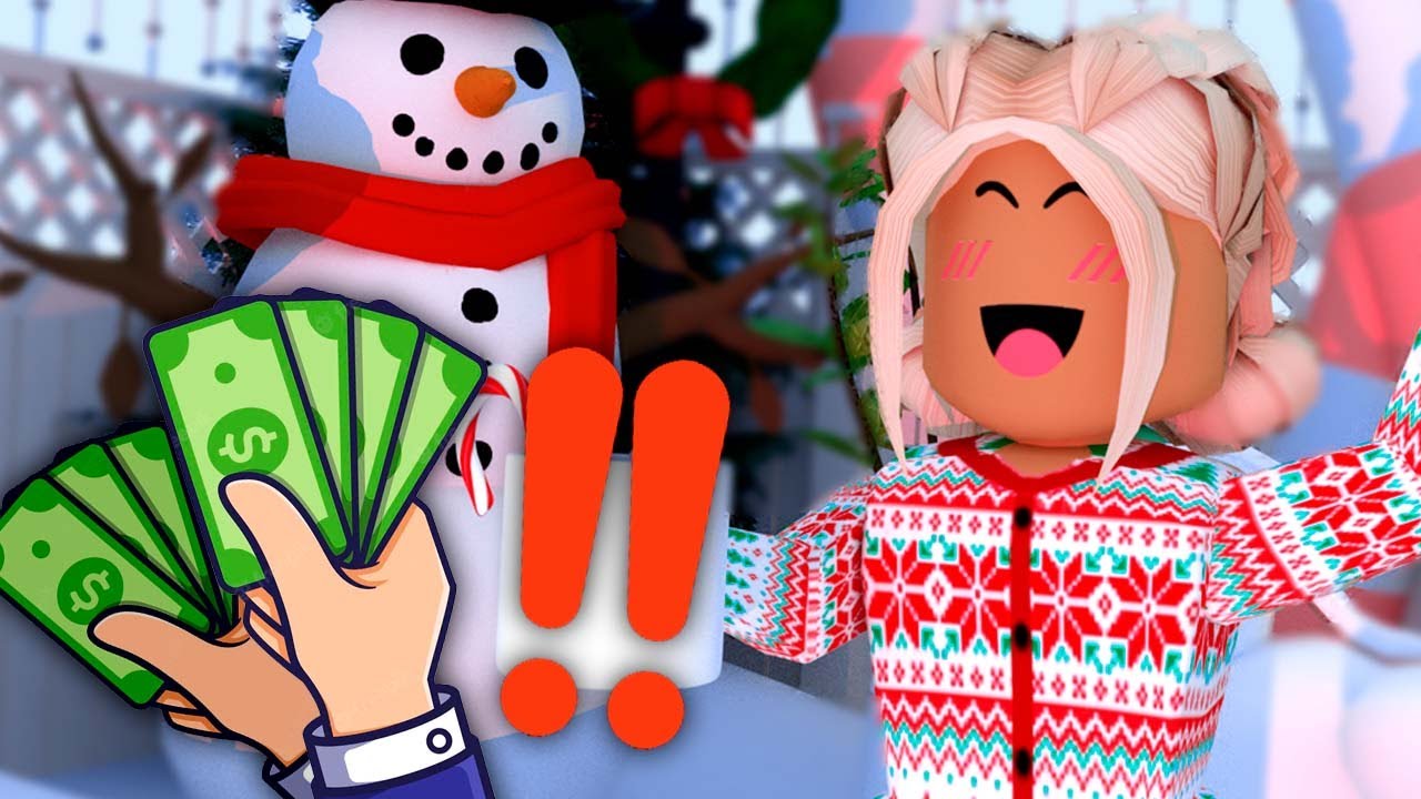 Roblox - BloxBurg - 🏂 COMO FICAR RICO COM BONECOS DE NEVE! 🔥 EVENTO DE ...