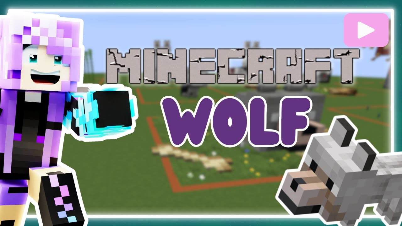 How to build a Wolf! 30 Days of Minecraft Builds Mobs Tutorial - YouTube
