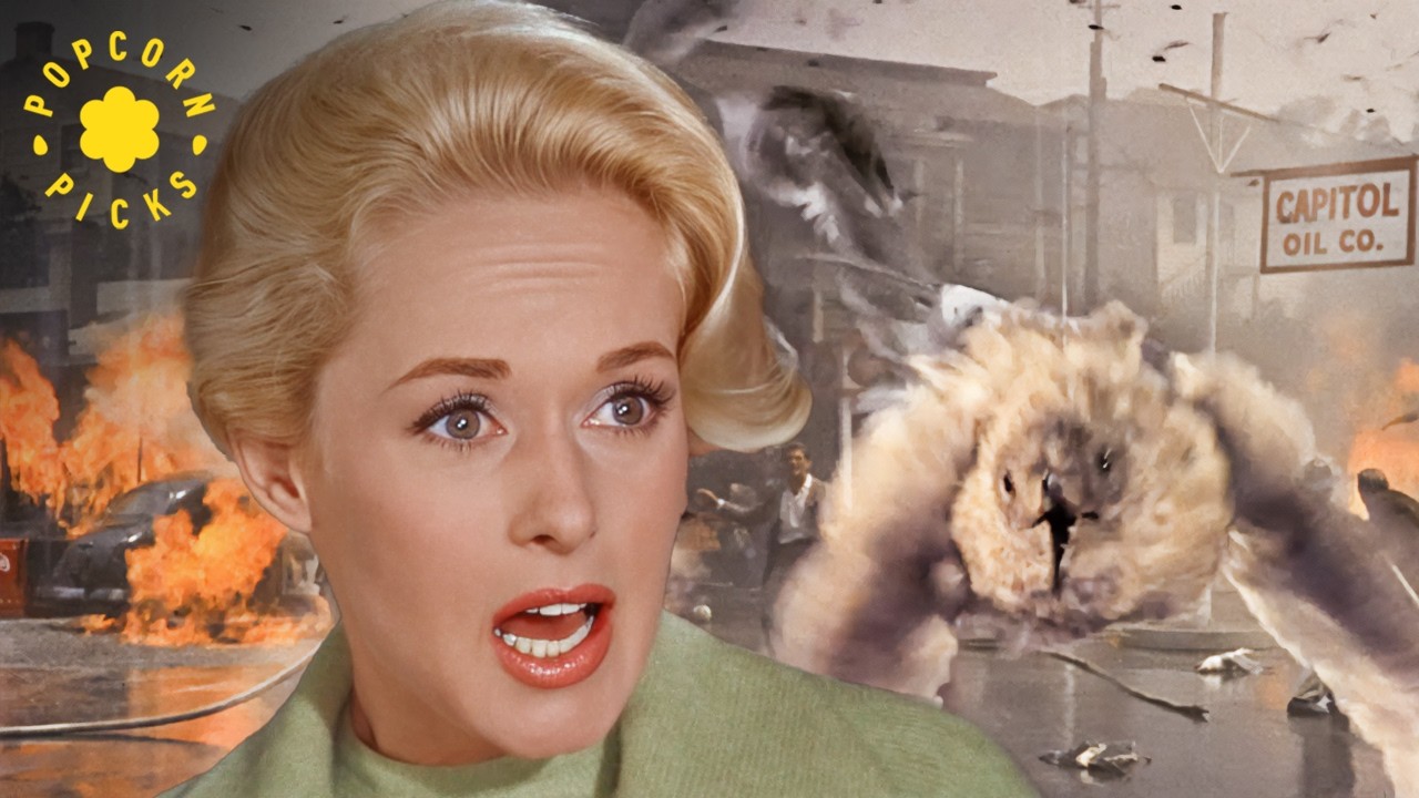 Bird Invasion Hits the Town (dir. Alfred Hitchcock) | The Birds (1963 ...