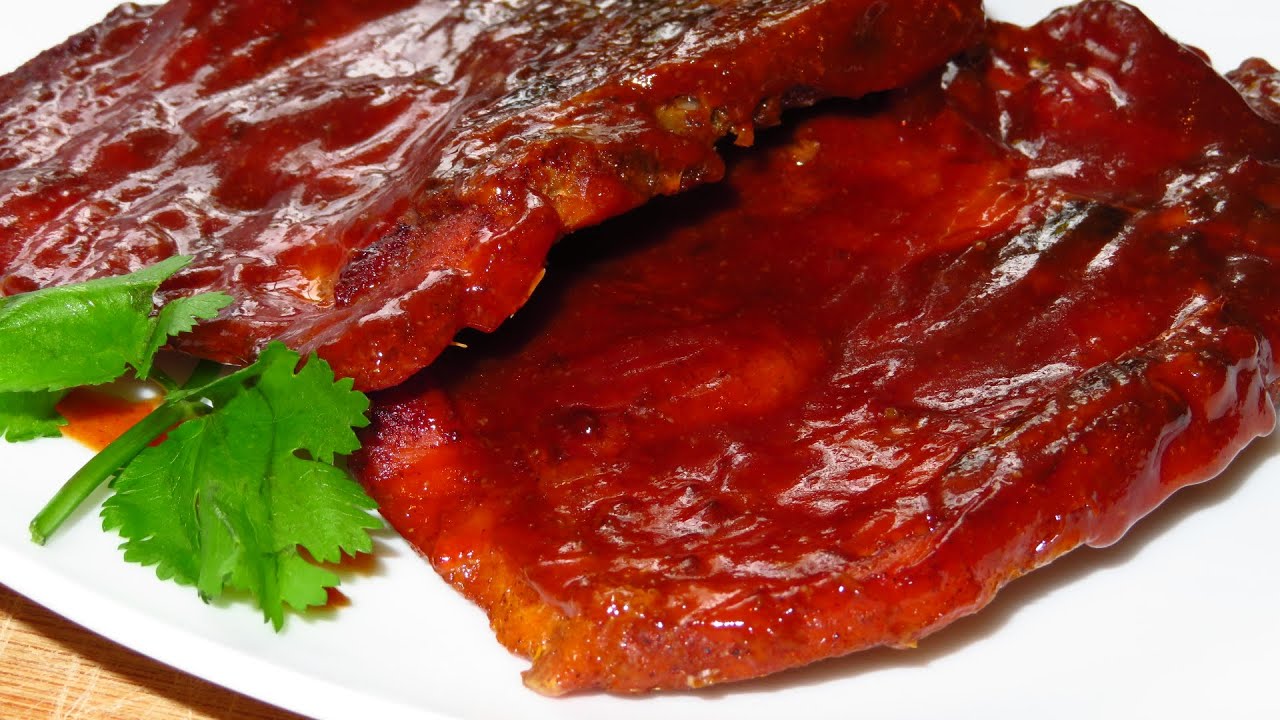 CHULETAS DE CERDO AL HORNO EN SALSA BBQ |JUGOSAS Y RAPIDO DE PREPARAR ...