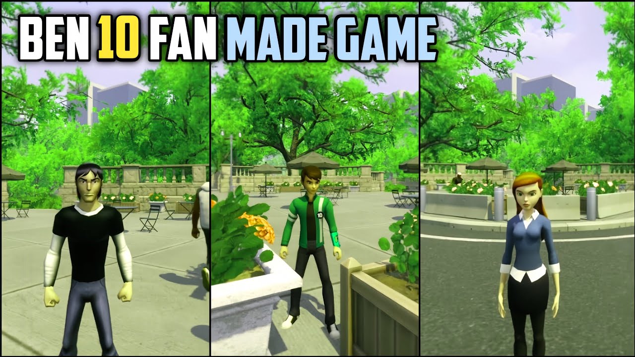 Ben 10 Fan Made Game | Galvan fan Made Open World Game | Ben 10 - YouTube