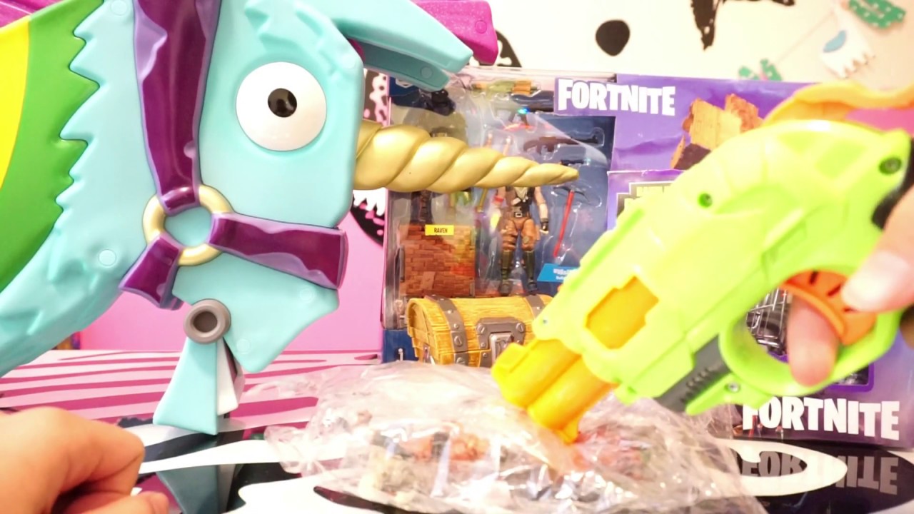 NERF FORTNITE WHAT?! OPENING BOOTLEG FORTNITE SAVE THE WORLD TOYS - YouTube