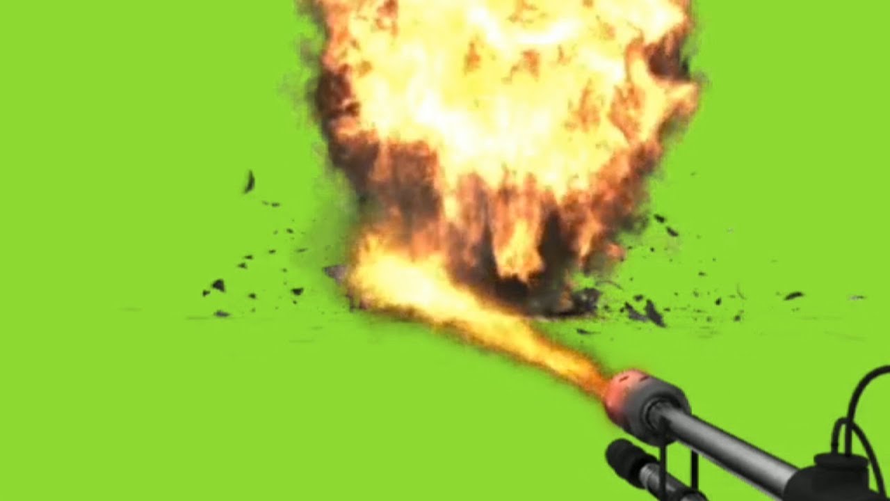 Gun burner || HD Stock Green Screen Il VFX Effect II Chroma Key ...