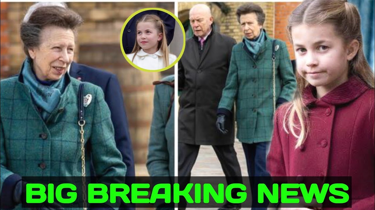 ROYALS IN SHOCK! Princess Anne wears an all-green outfit today for ...