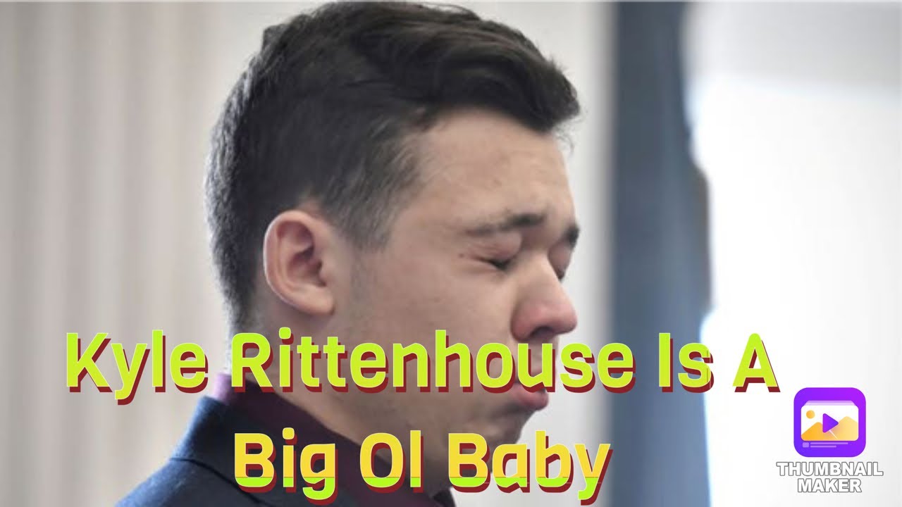 Kyle RittenHouse In Court Crying Like A Baby 🍼 - YouTube