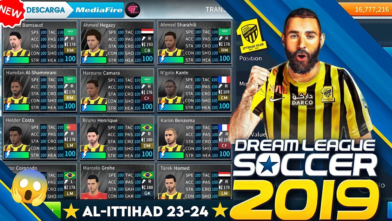 😱Official!!! Al-Ittihad FC 2023-2024 Season Team (With Benzema, Kante ...