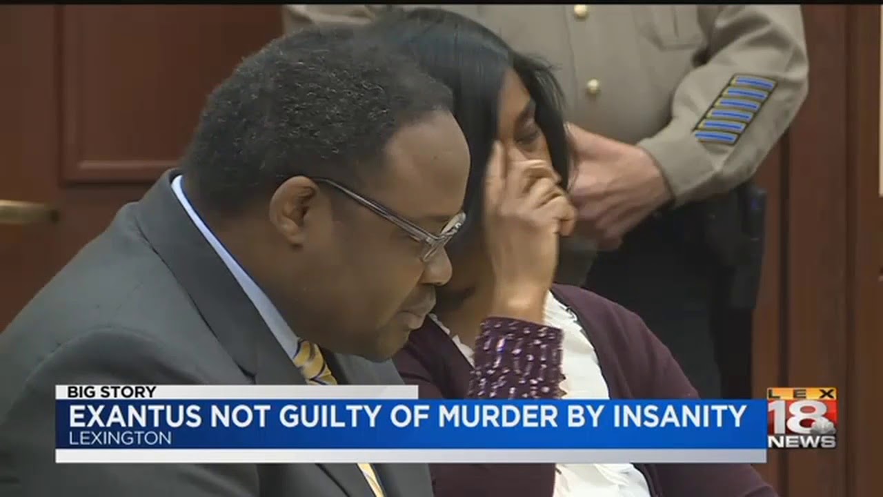 Exantus Not Guilty of Murder by Insanity - YouTube