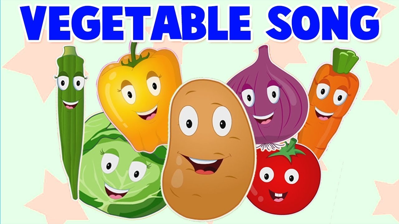 vegetal canção | aprender legumes | rimas para crianças | Vegetable ...