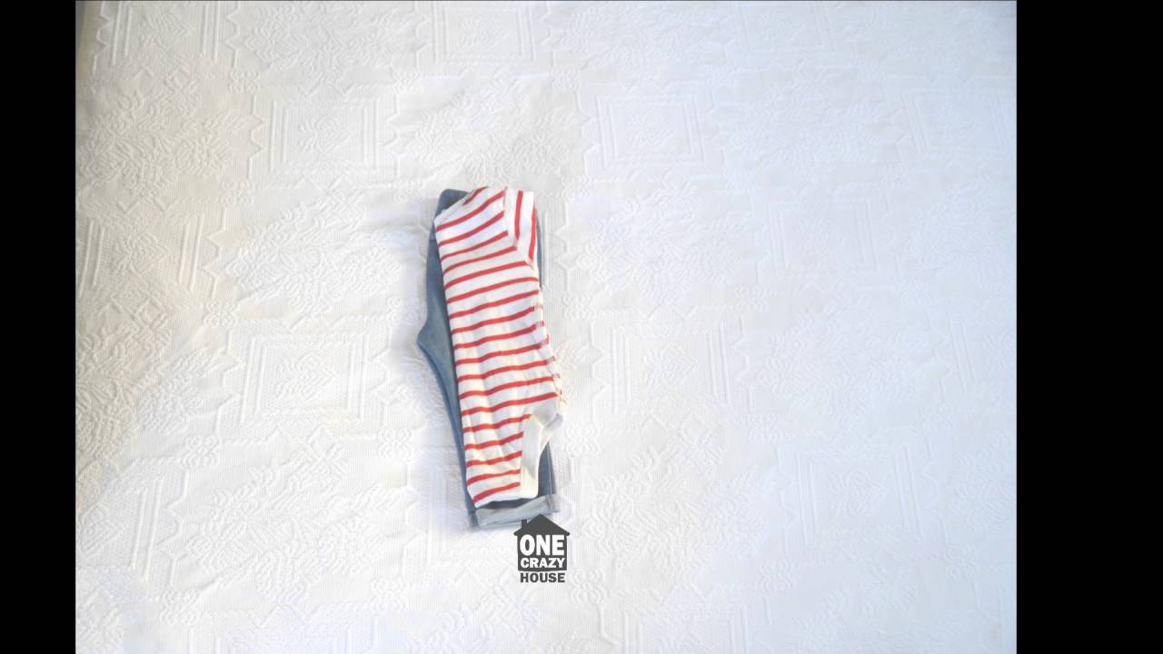 How to Pack Extra Baby Clothes - YouTube