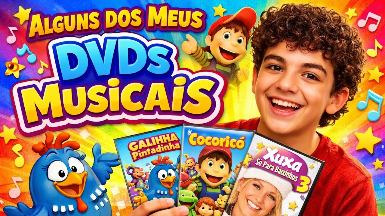 Alguns dos meus DVDs musicais (leia a descrição) - YouTube
