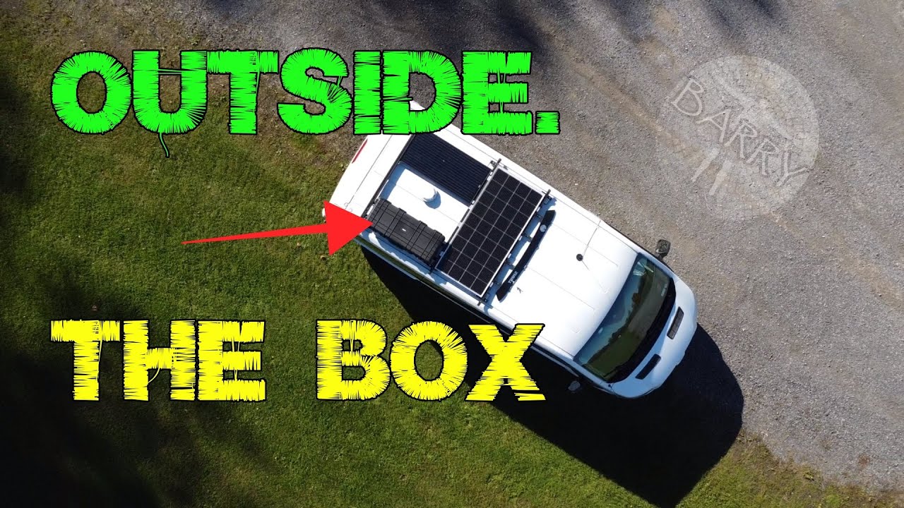 Roof rack top box van truck car suv diy - YouTube