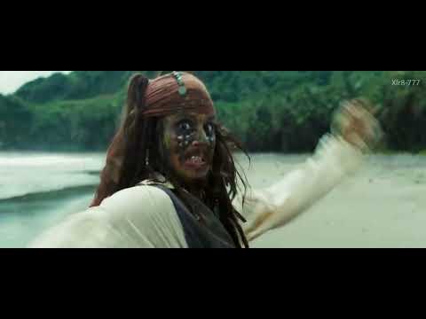 Captain Jack Sparrow epic run scene (HD)