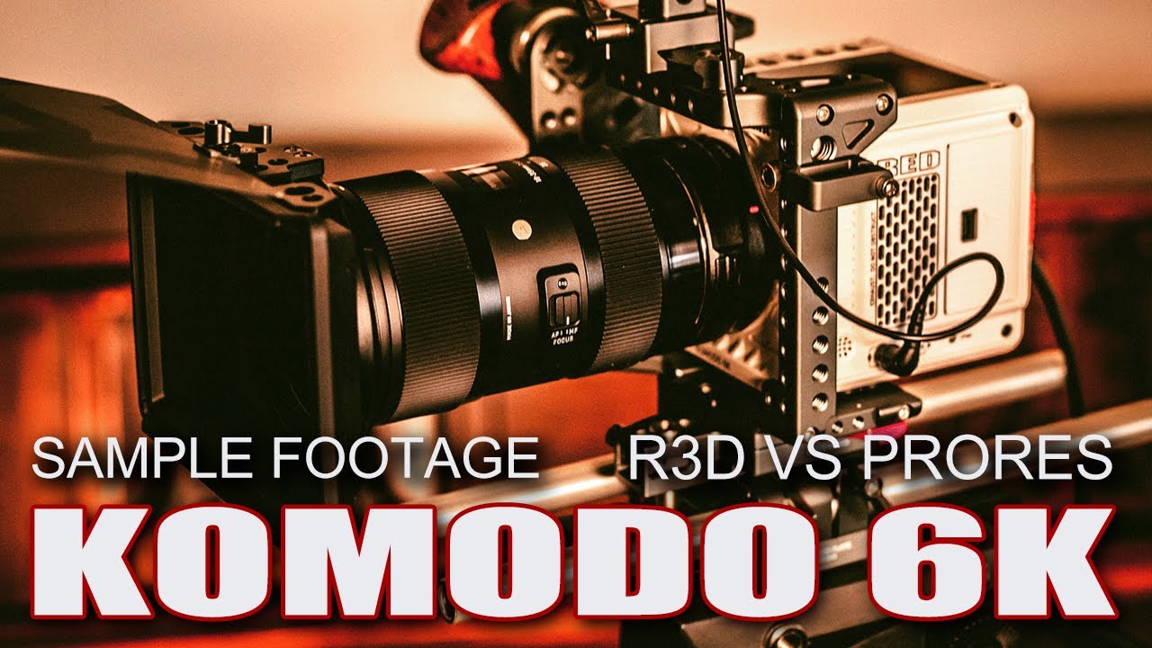 RED KOMODO 6K | Sample Footage | R3D vs. ProRes - YouTube
