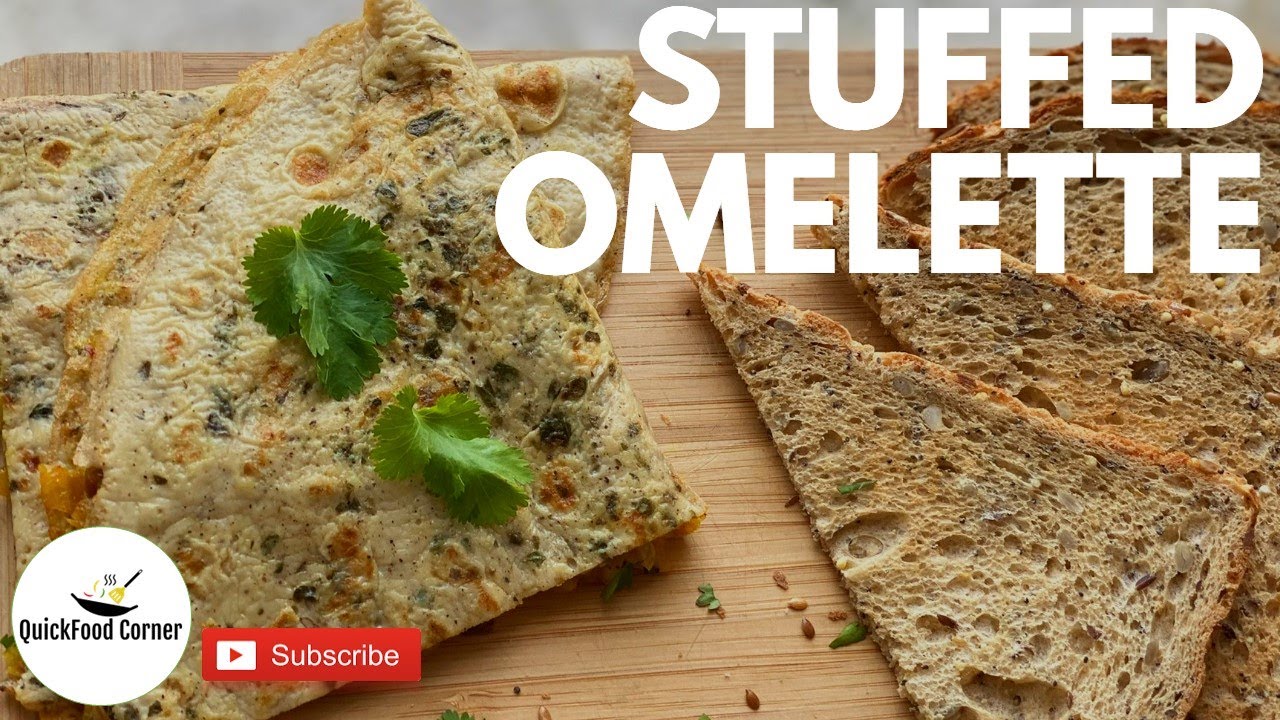STUFFED OMELETTE | Easy to Make | Pakistani Style | Recipe by QuickFood ...