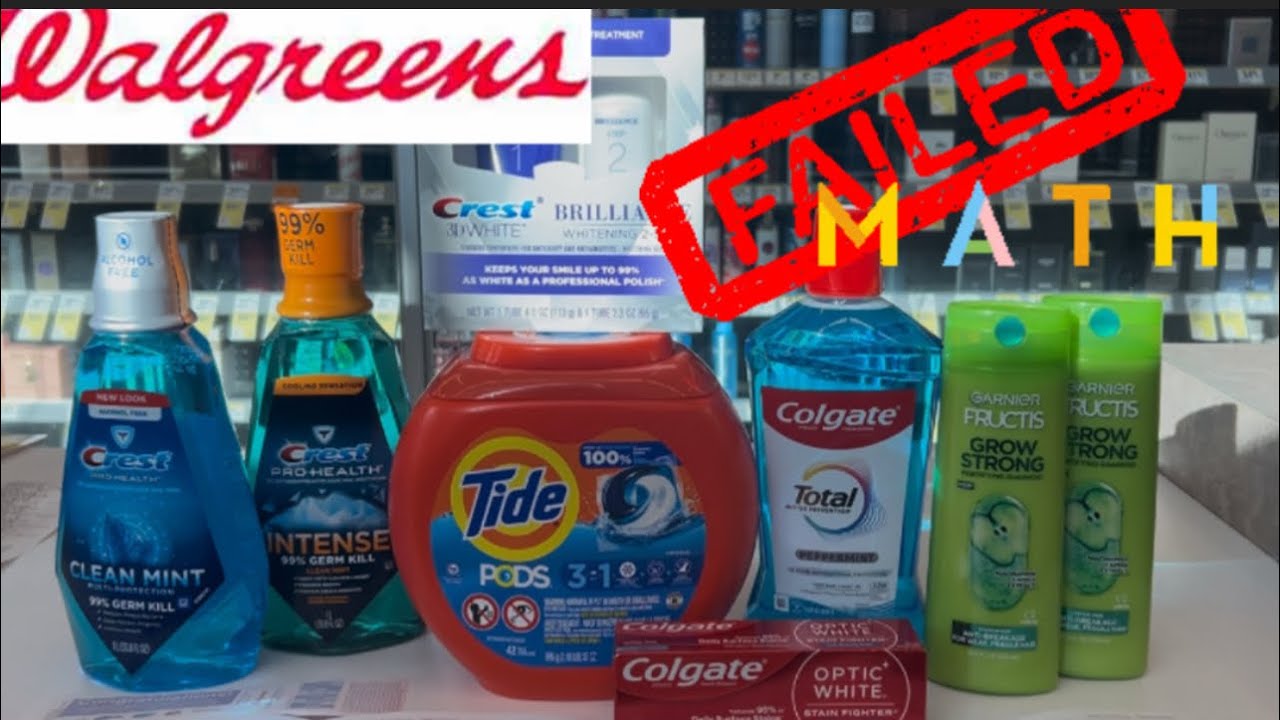 Walgreens Deals 3/2 - 3/8 I failed Math Class Today +Cheap Pg Deal ...