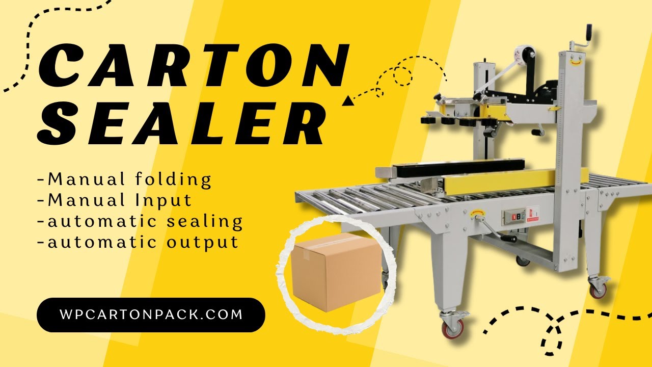 WIN-WIN PACK Efficient and Labor-Saving Carton Sealer: Intelligently ...