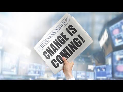 THINGS ARE CHANGING QUICKLY !! - YouTube