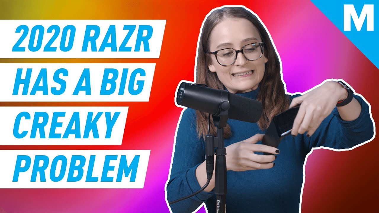 The 2020 MOTO RAZR Has A HUGE Design Flaw | Mashable Explains - YouTube