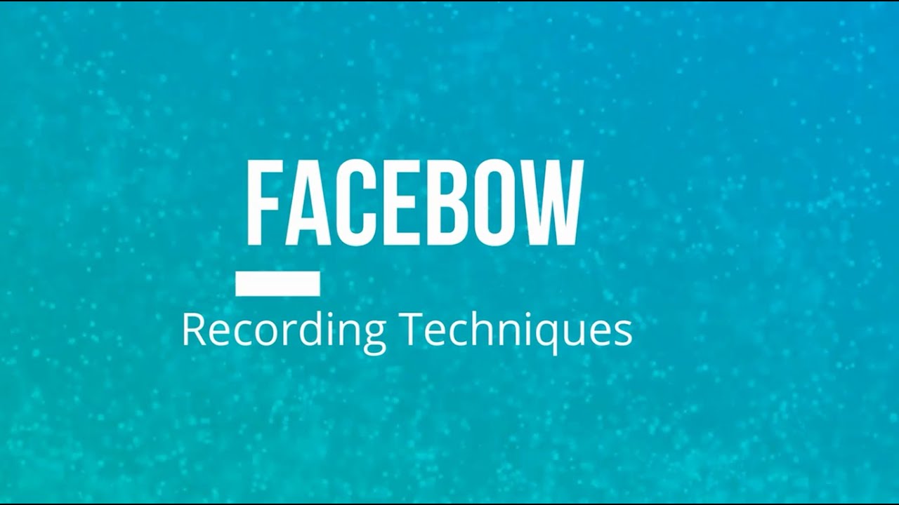 Facebow: Techniques for recording jaw relation- Arbitrary & Kinematic ...
