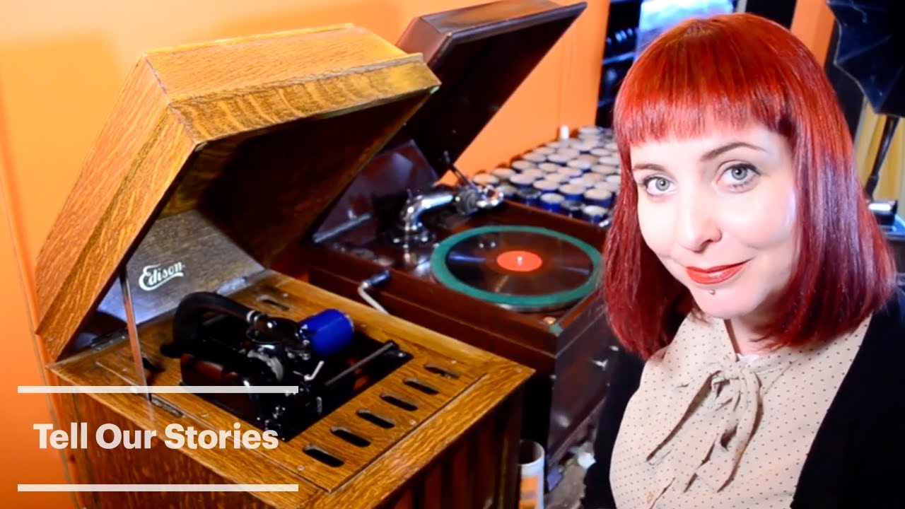 French Canadian Airs played on an Edison Amberola 50 by Sarah Legault ...