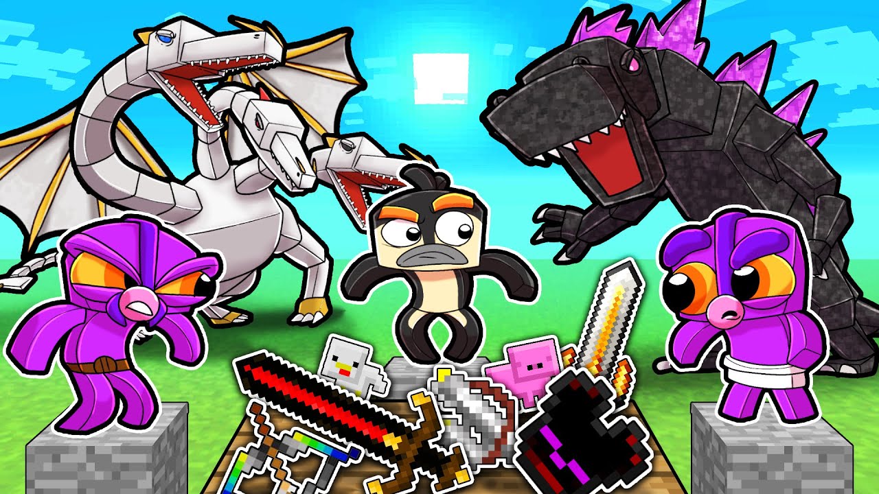 CRAZY CRAFT SURVIVAL GAMES! - YouTube